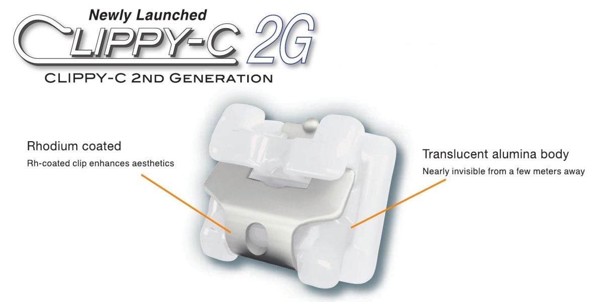 CLIPPY C 2G CERAMIC SL BRACKETS - ORTHOMAX Australia